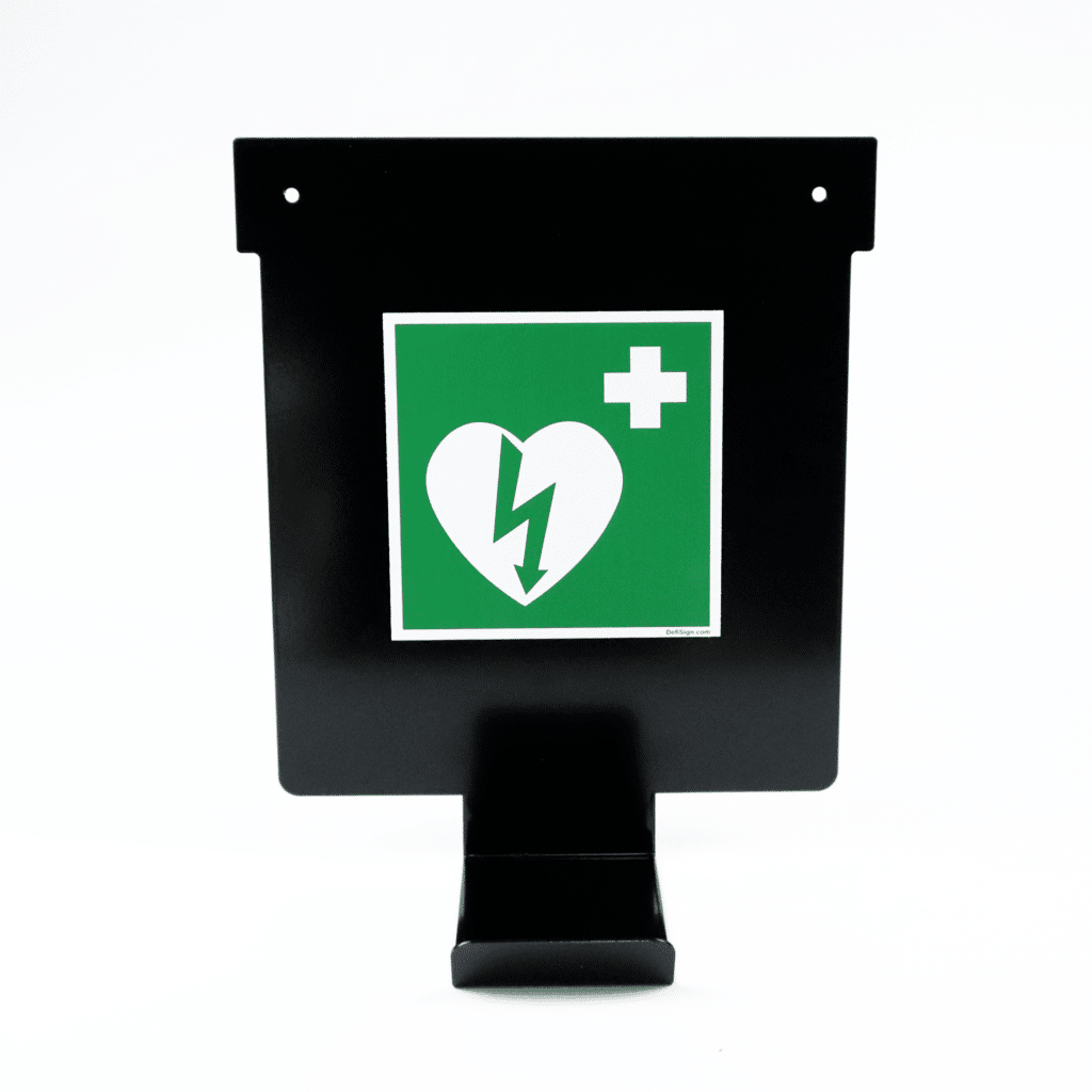 AED Wall Hanger With Ilcor Sign - Reflex Medical