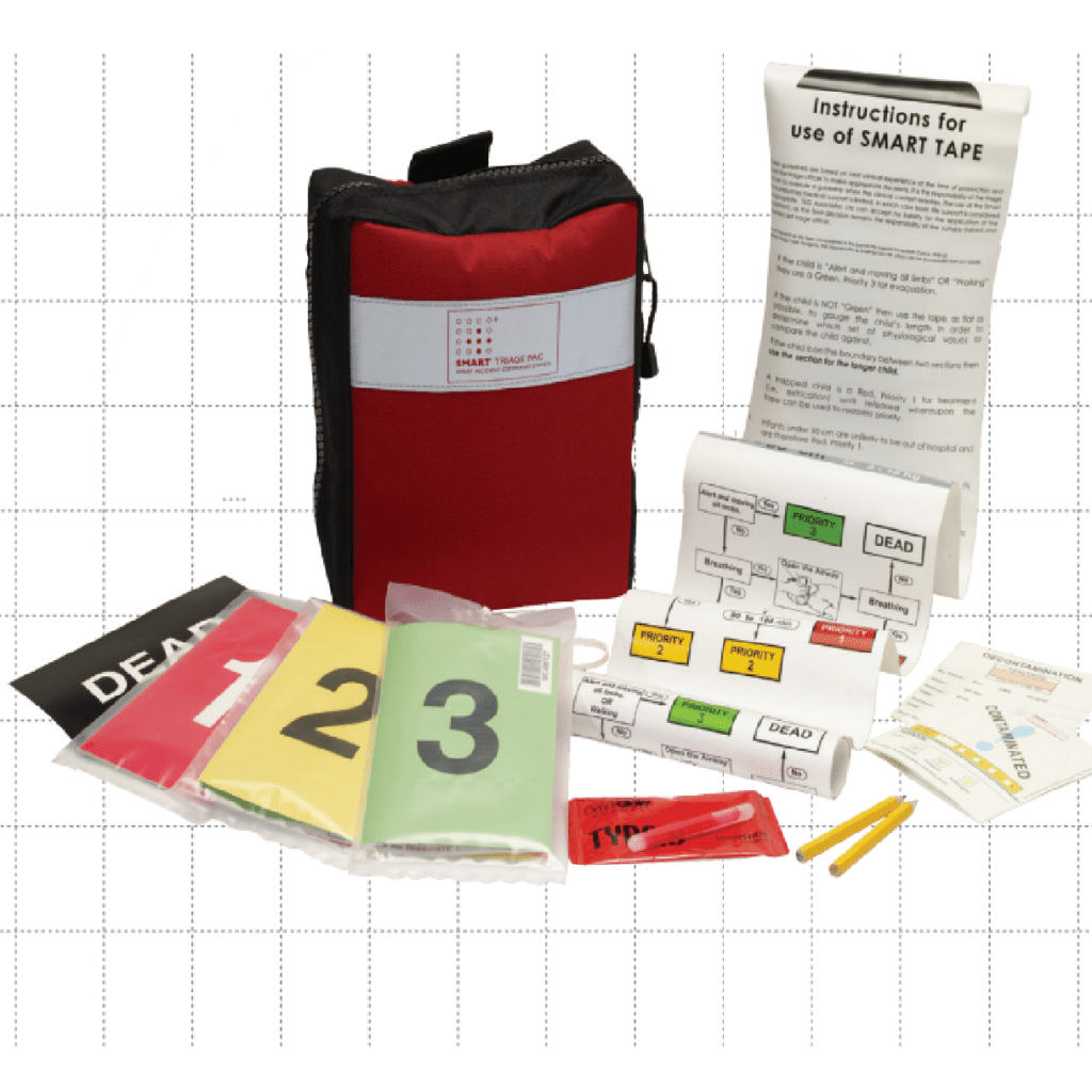 SMART Triage Pack Red (NARU & Smart Tag) - Reflex Medical