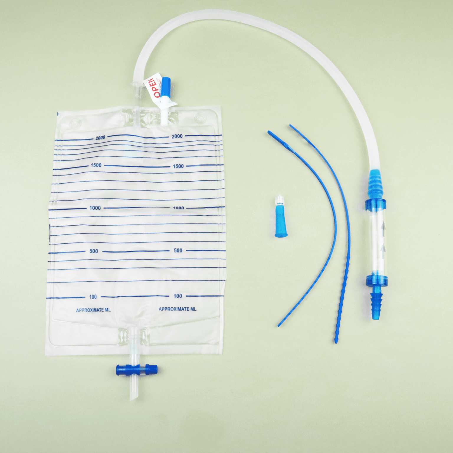 Chest Drain Bag with Heimlich Valve - Reflex Medical
