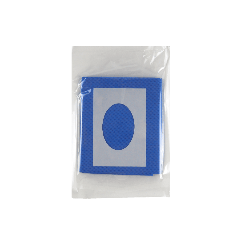 Adhesive Aperture Drape, 75cm x 90cm, 6cm x 9cm Aperture - Reflex Medical