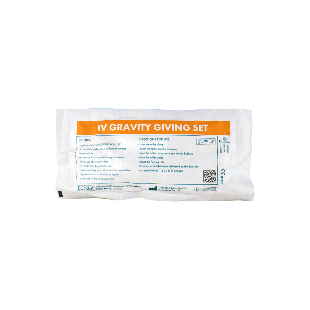 Gravity IV Giving Set by Reflex Medical - Reflex Medical
