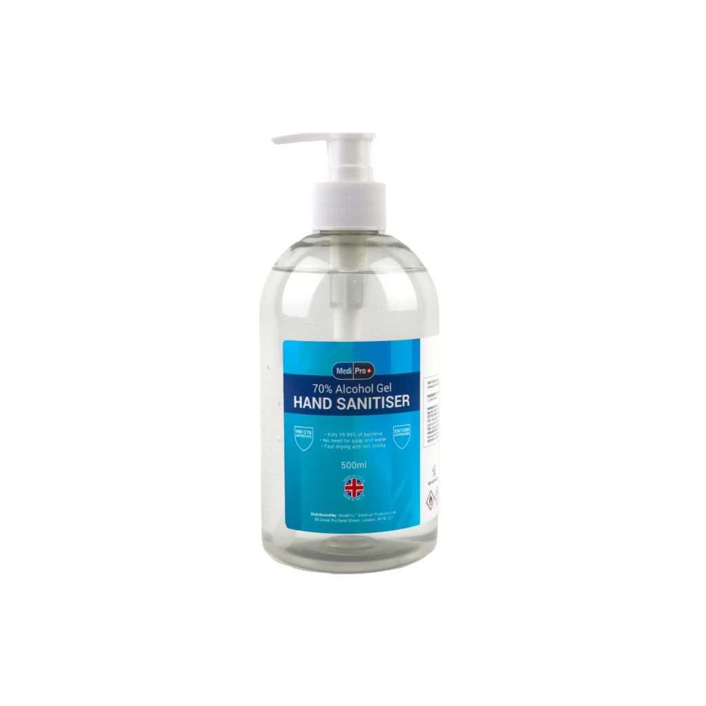 MediPro 70% Alcohol Hand Sanitiser 500ml - Reflex Medical