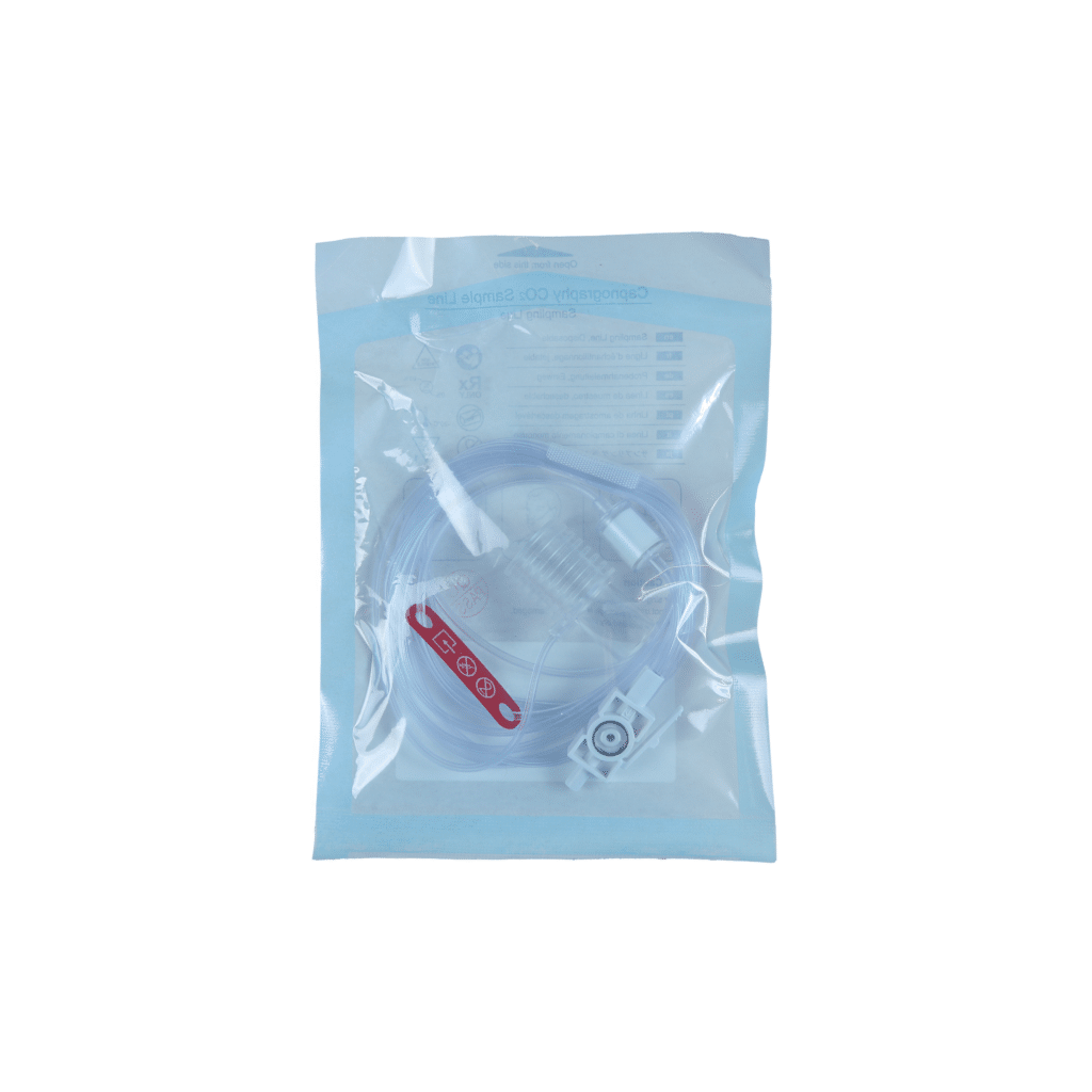 Intubated Inline Sampling Line for Sidestream Sensor - Reflex Medical
