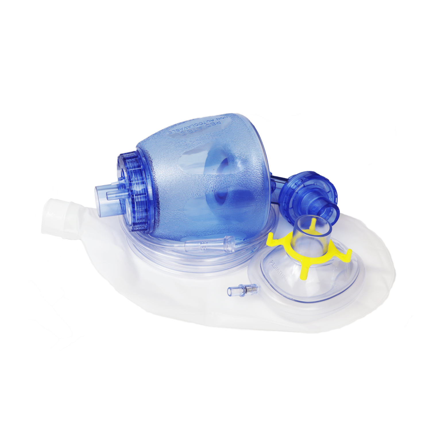 550ml Paediatric BVM (Manual Resuscitator) - Reflex Medical