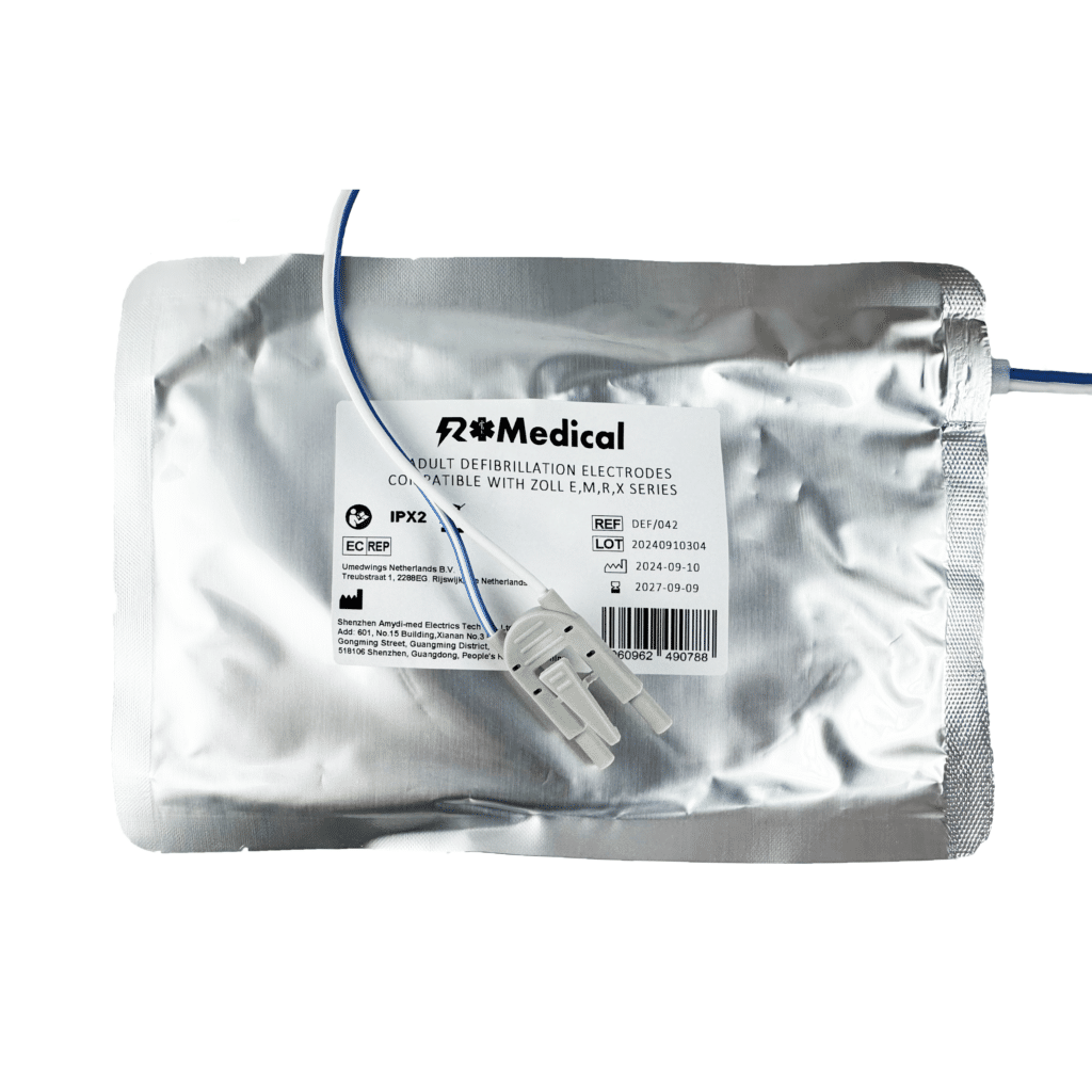 Reflex Medical Adult Defibrillation Electrodes for ZOLL E, M, R, X ...