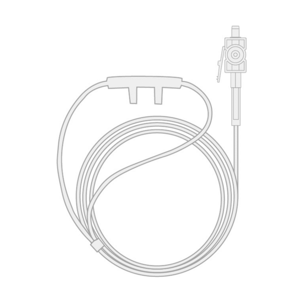 CapnoMed Nasal Sampling Line for Sidestream Sensor - Reflex Medical